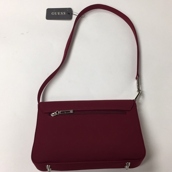Guess | Bags | New Ruby Red Guess Brand Handbag And Wallet | Poshmark
